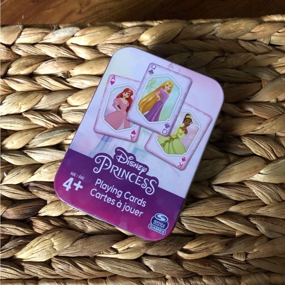 Disney | Toys | Disney Princess Playing Cards In Metal Tin | Poshmark